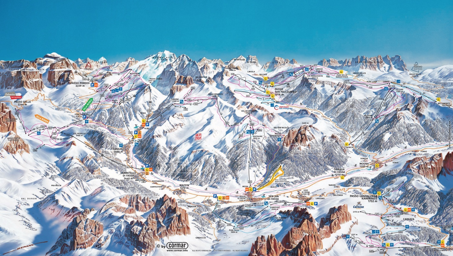 Val Di Fassa Ski Resort Review Snow Magazine